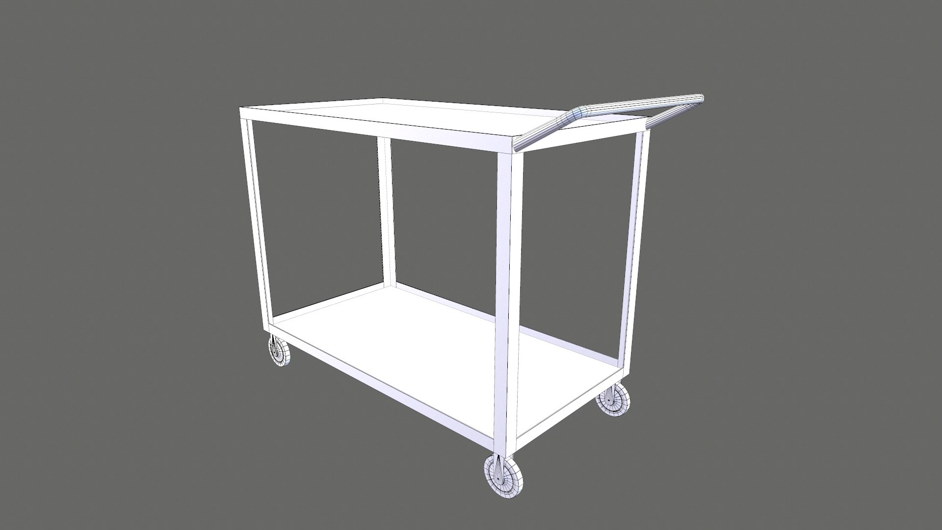 Industrial Trolley 3D Model - TurboSquid 2317572