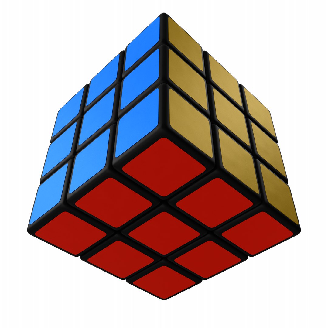 Rubiks Cube 3D Model - TurboSquid 2333986