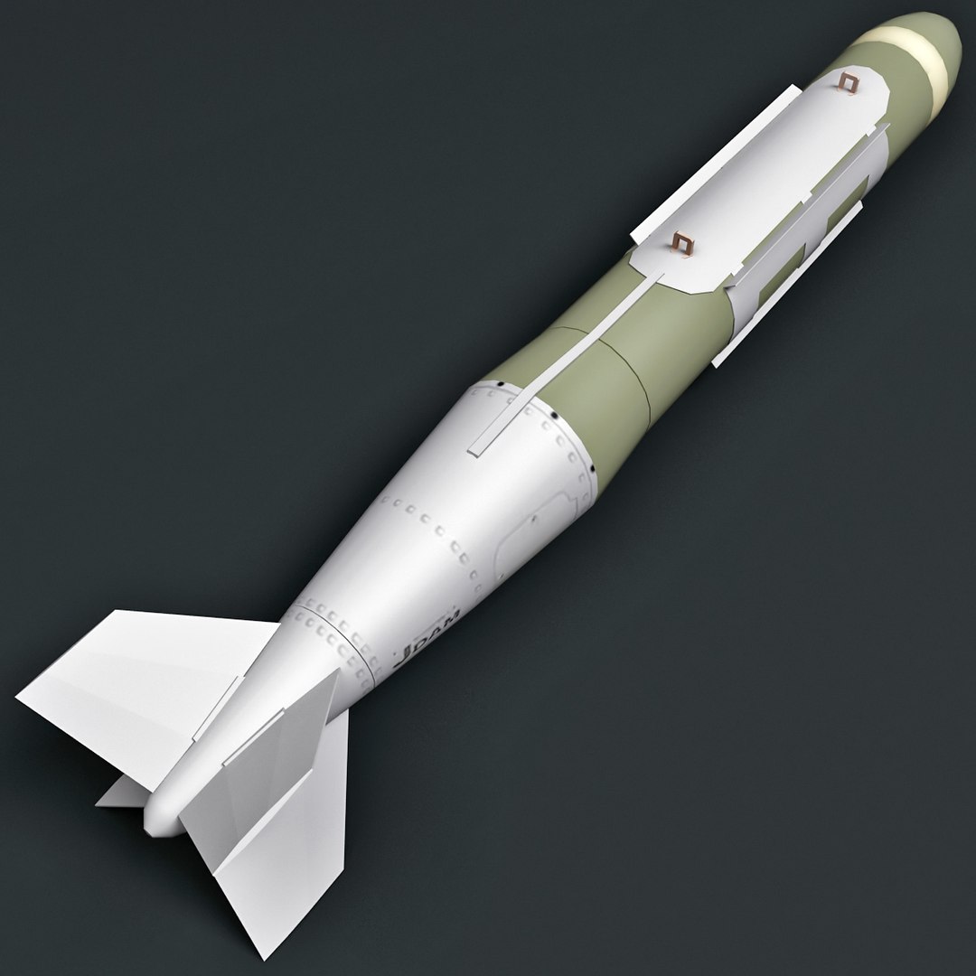 Aircraft Bomb Gbu-31 Jdam 3d Model