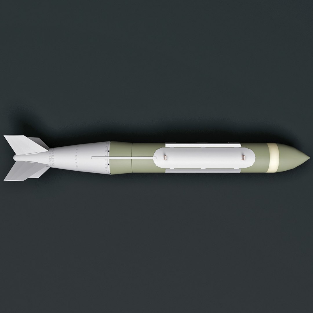 Aircraft Bomb Gbu-31 Jdam 3d Model
