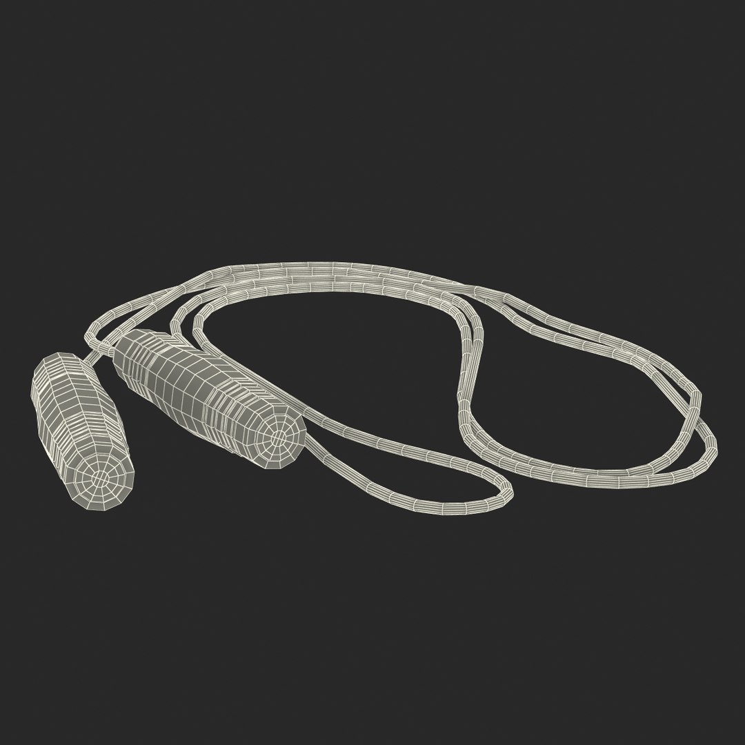 3d exercise jump rope 3 model