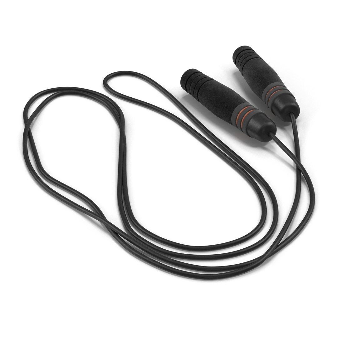 3d exercise jump rope 3 model