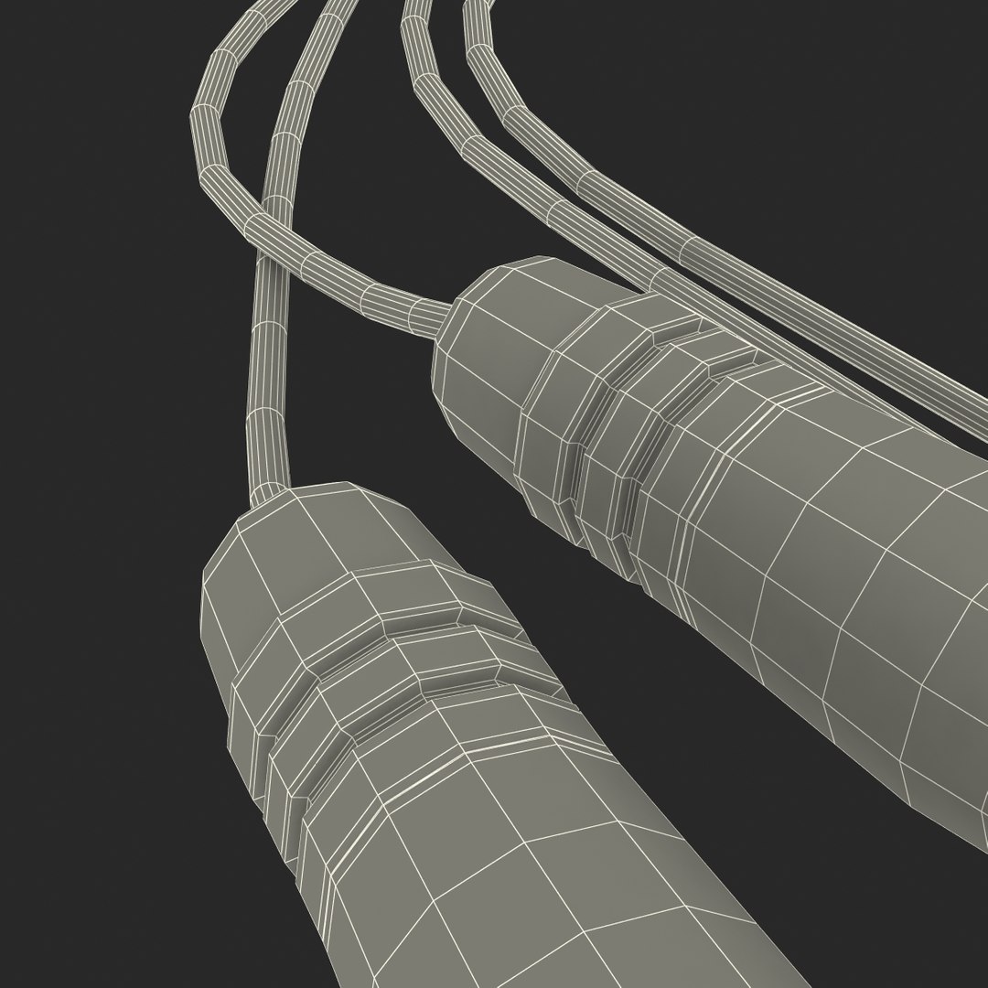 3d exercise jump rope 3 model