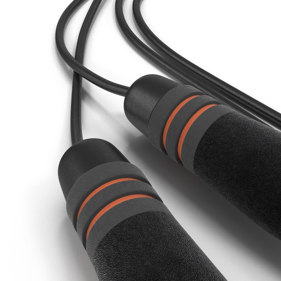 3d exercise jump rope 3 model