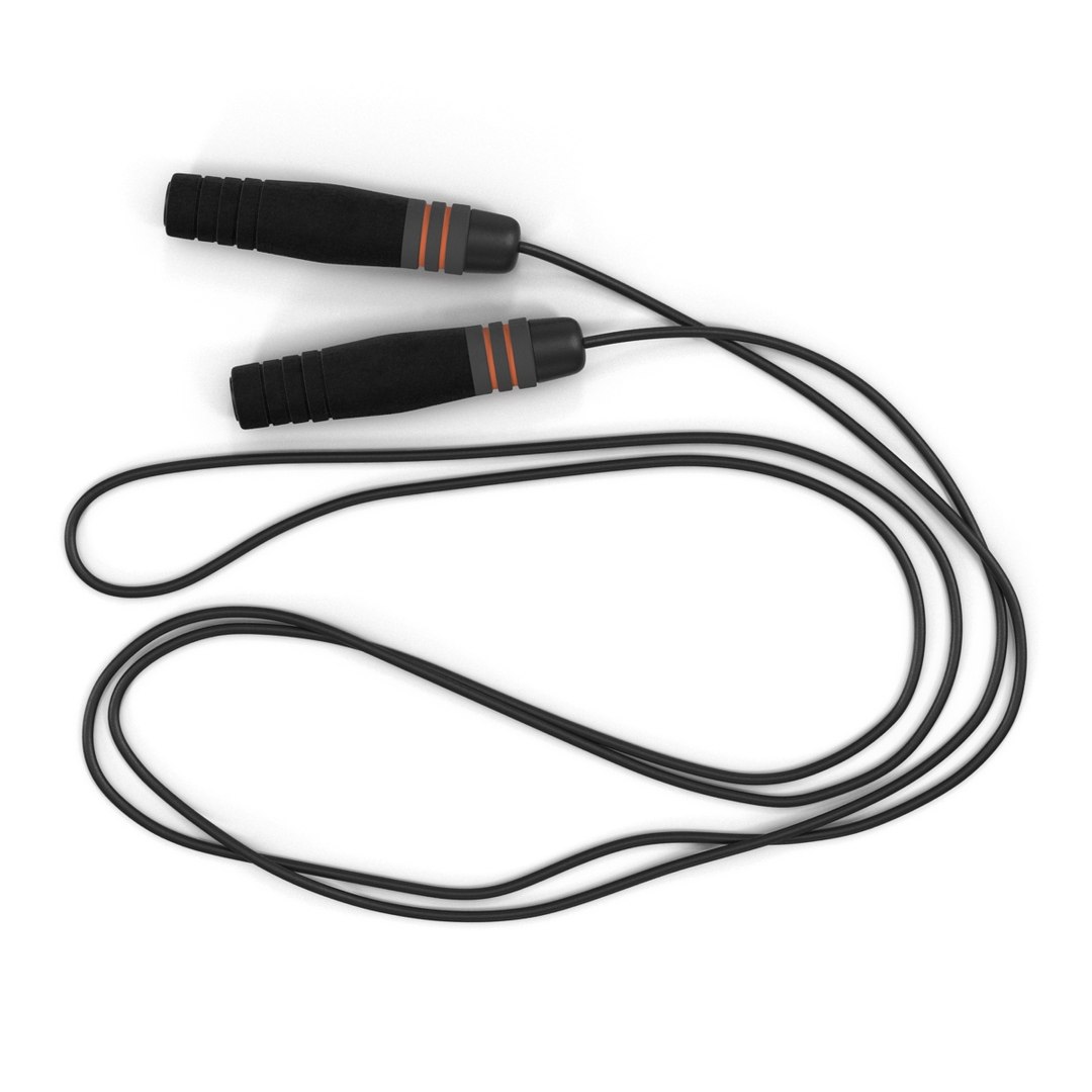 3d exercise jump rope 3 model