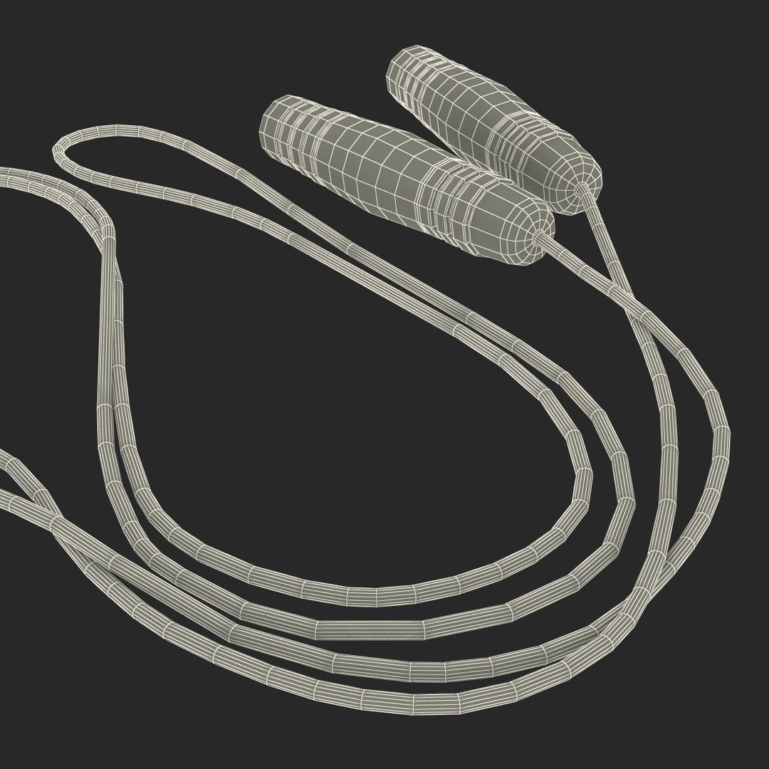 3d exercise jump rope 3 model
