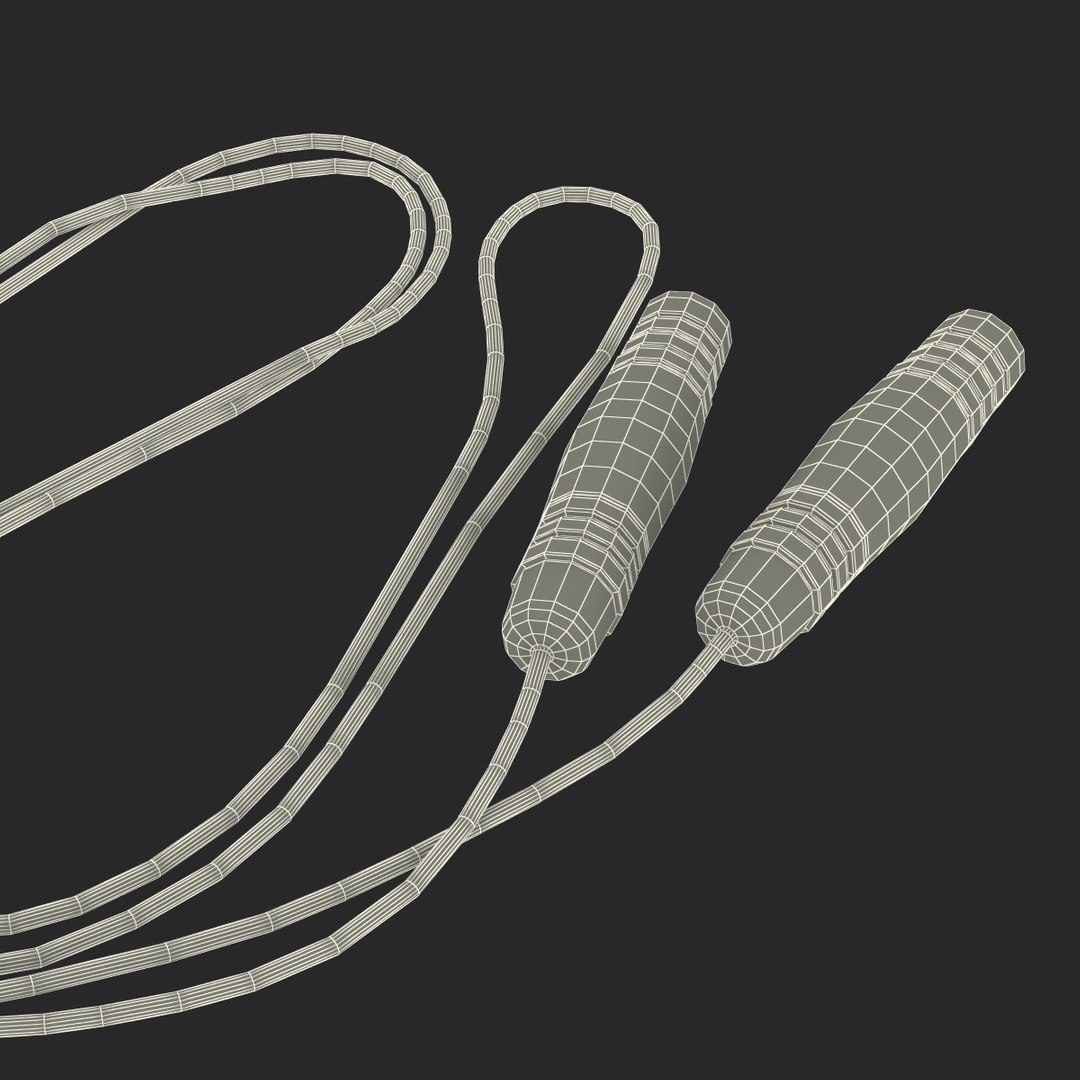 3d exercise jump rope 3 model