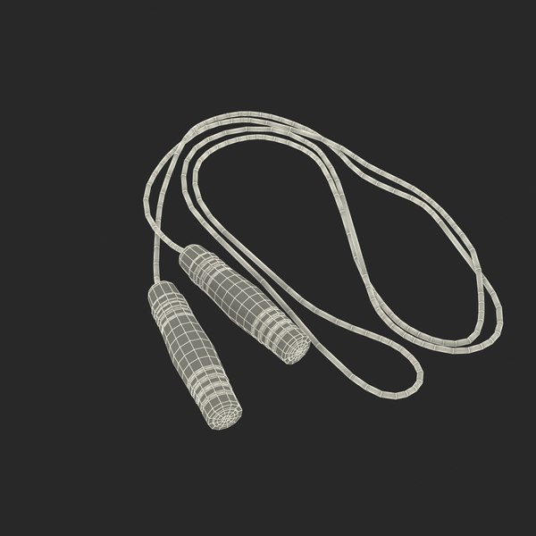 3d exercise jump rope 3 model