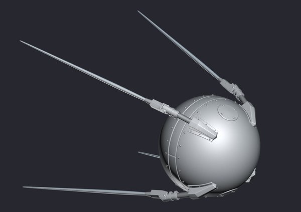 Sputnik 1 3D Models for Download | TurboSquid