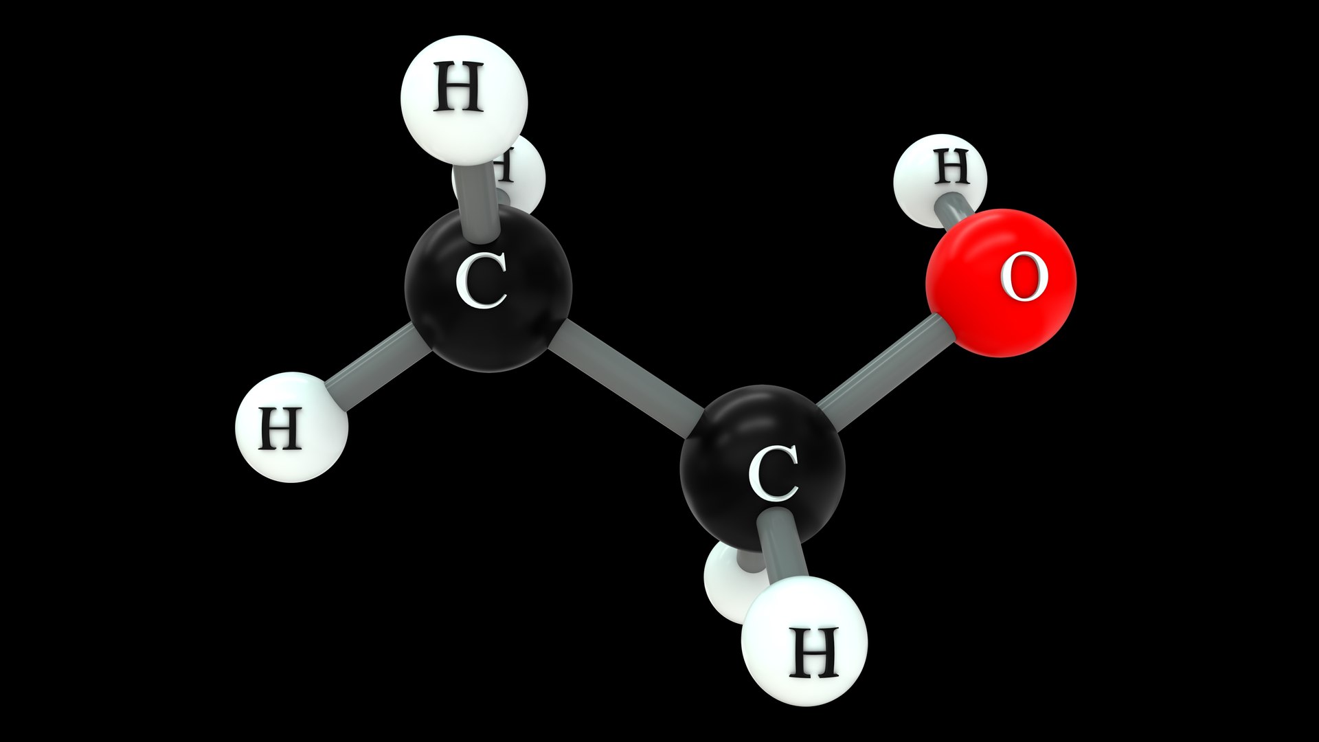 3D Alcohol Structure - TurboSquid 2215756