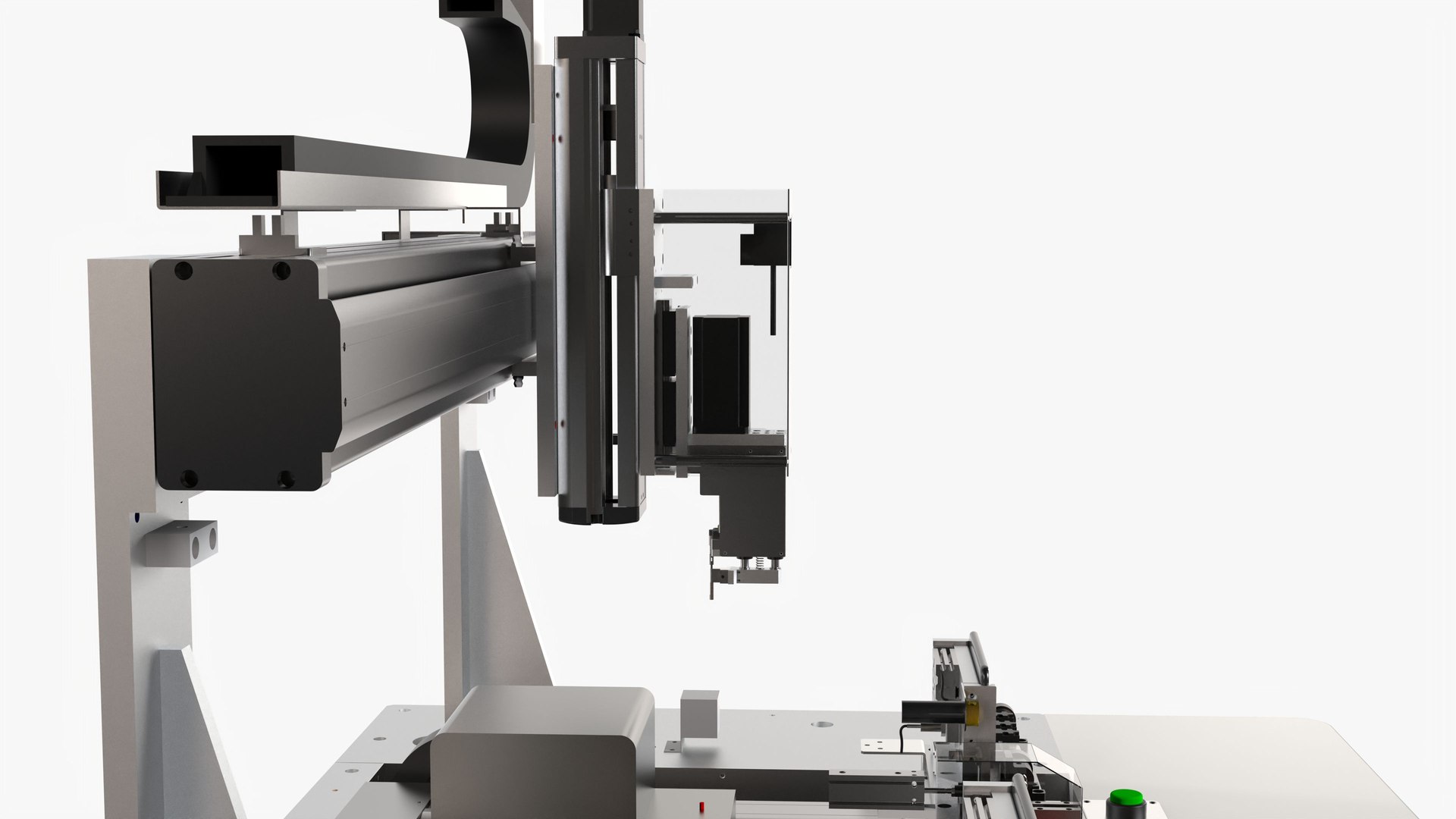 3D Automatic Double Station Mobile Phone Shell Polishing Machine Model ...