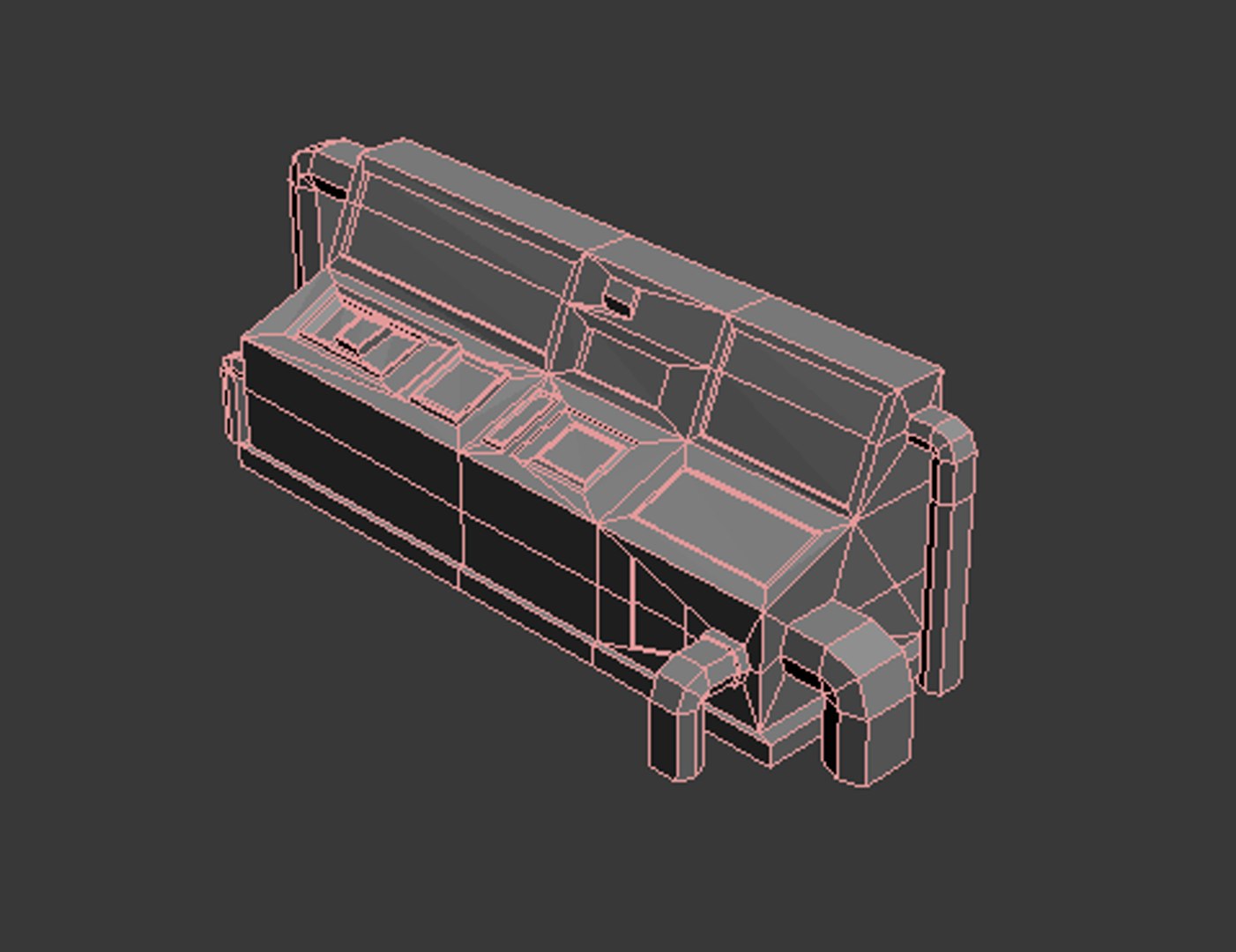 3d Retro Control Panel