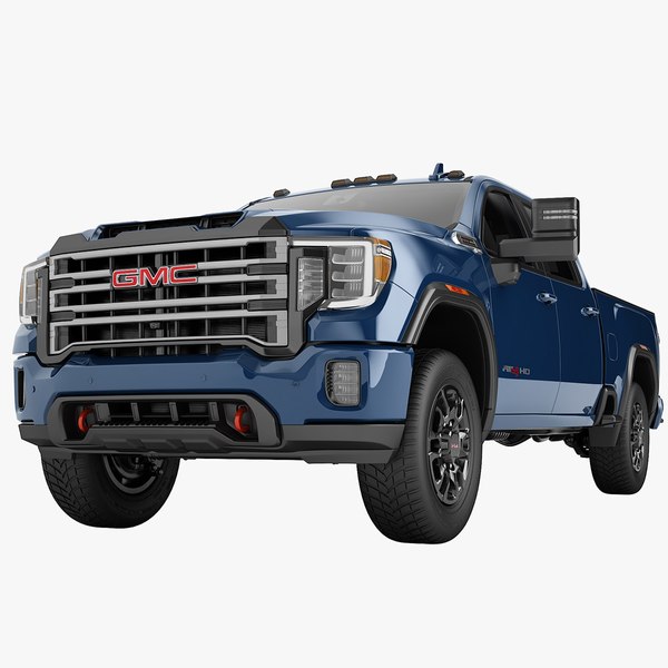 2021 GMC Sierra 3500 HD AT4 04 model - TurboSquid 2000327