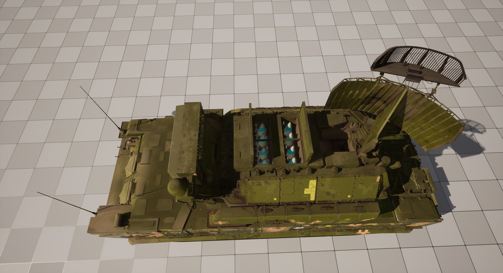 HQ-17 Air Defense System 3D - TurboSquid 2434948