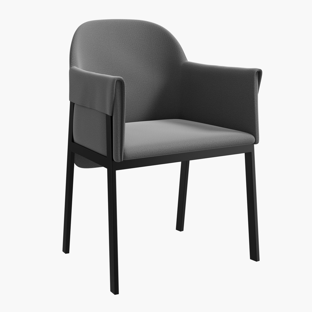 3D Grace Chair Model - TurboSquid 2275090