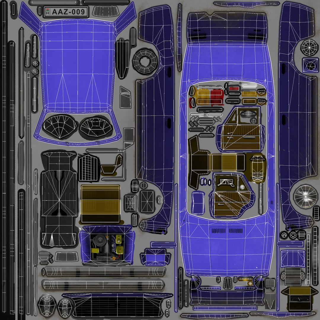 3D Lada Car Vehicle Model - TurboSquid 1670742