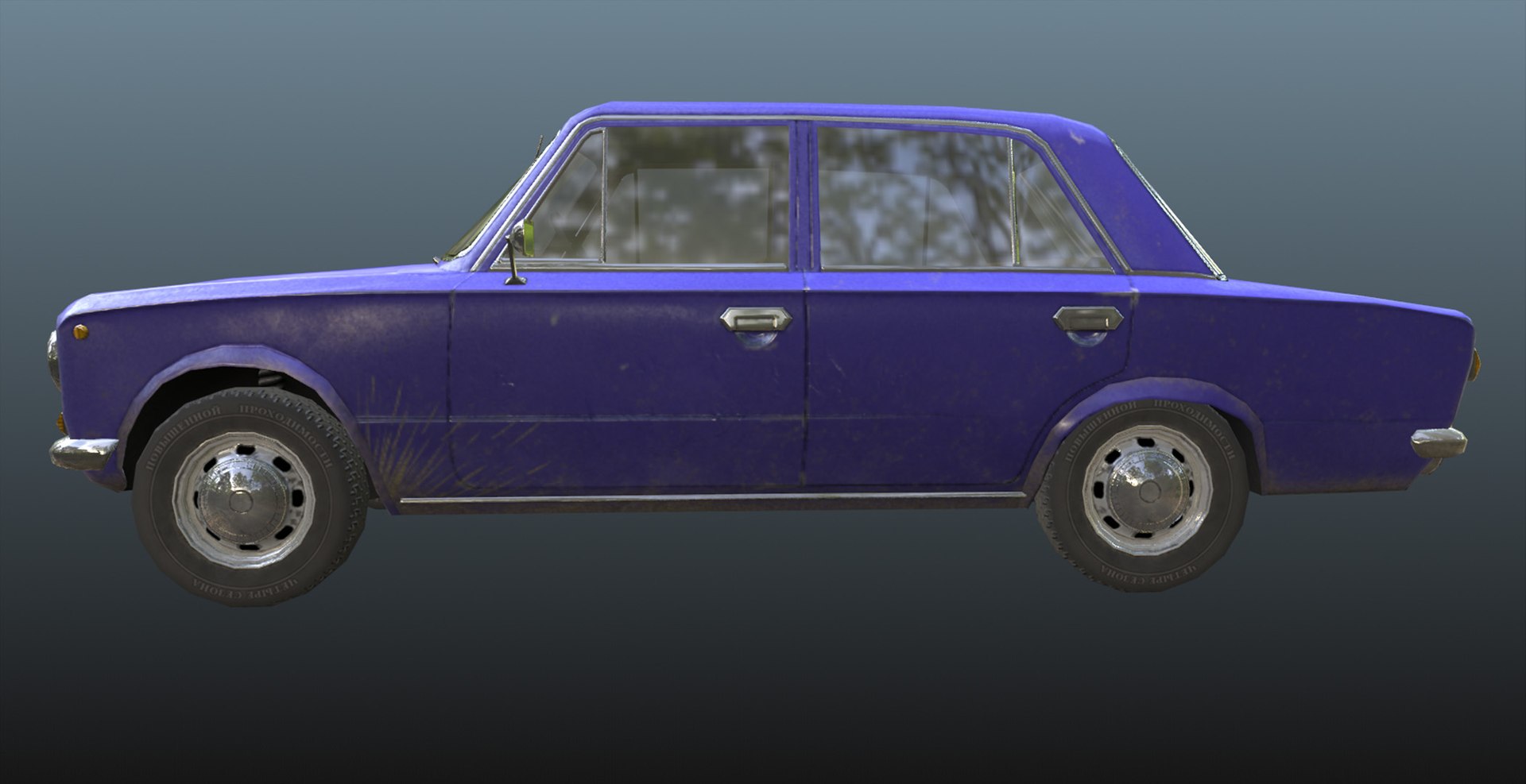 3D Lada Car Vehicle Model - TurboSquid 1670742