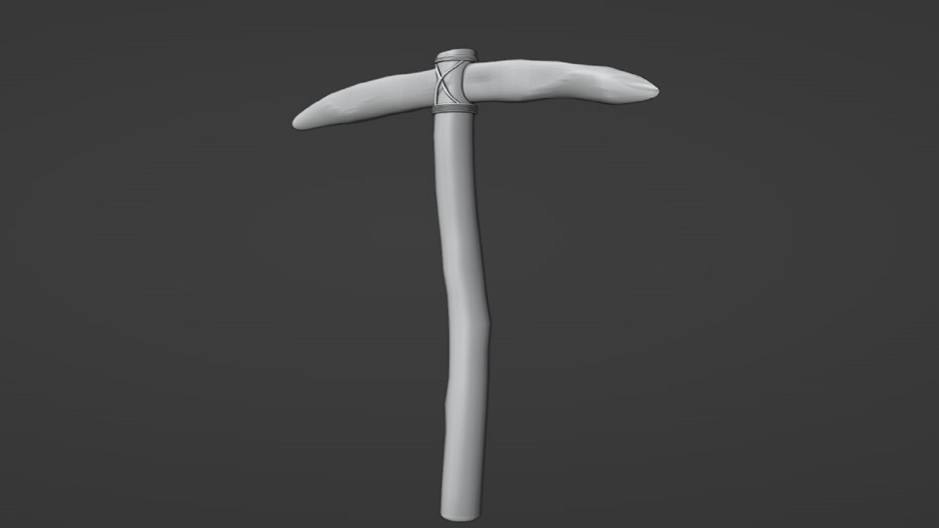 3D Pickaxe Model - TurboSquid 2366242