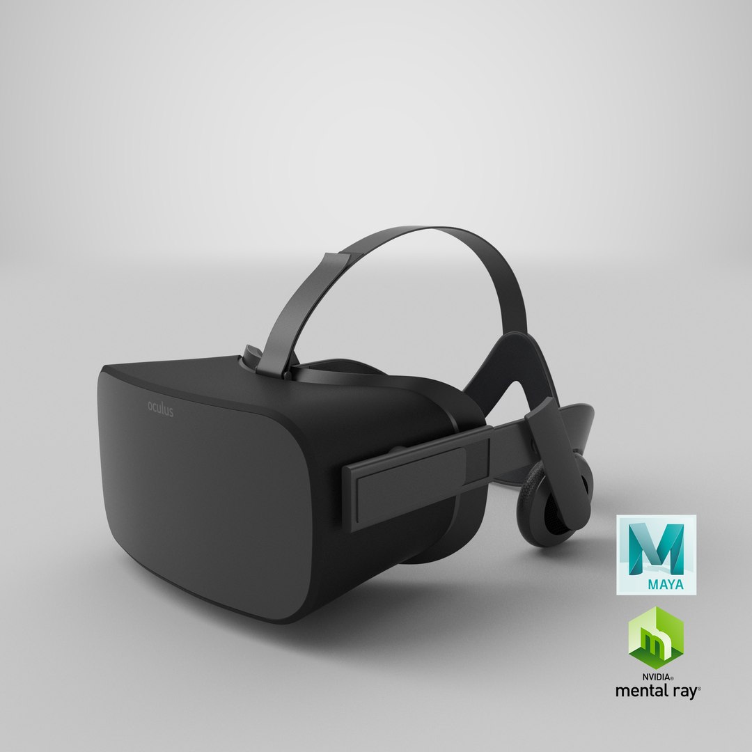 Oculus VR Goggles Headset 3D model - TurboSquid 1785845