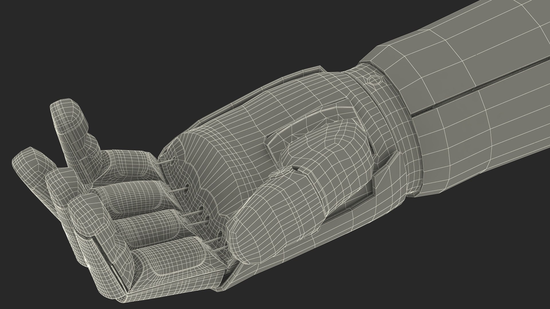Young Woman With Bionic Arms 3D - TurboSquid 2158697