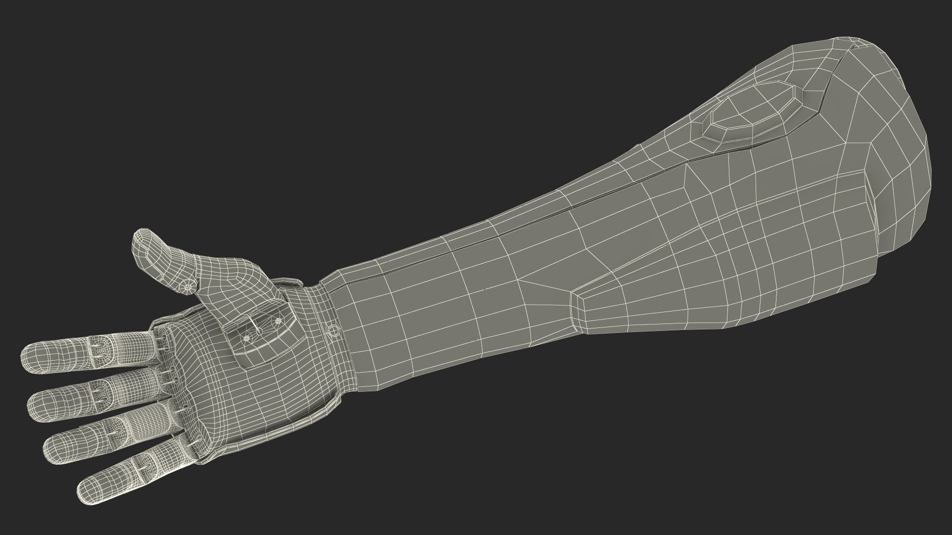 Young Woman With Bionic Arms 3D - TurboSquid 2158697