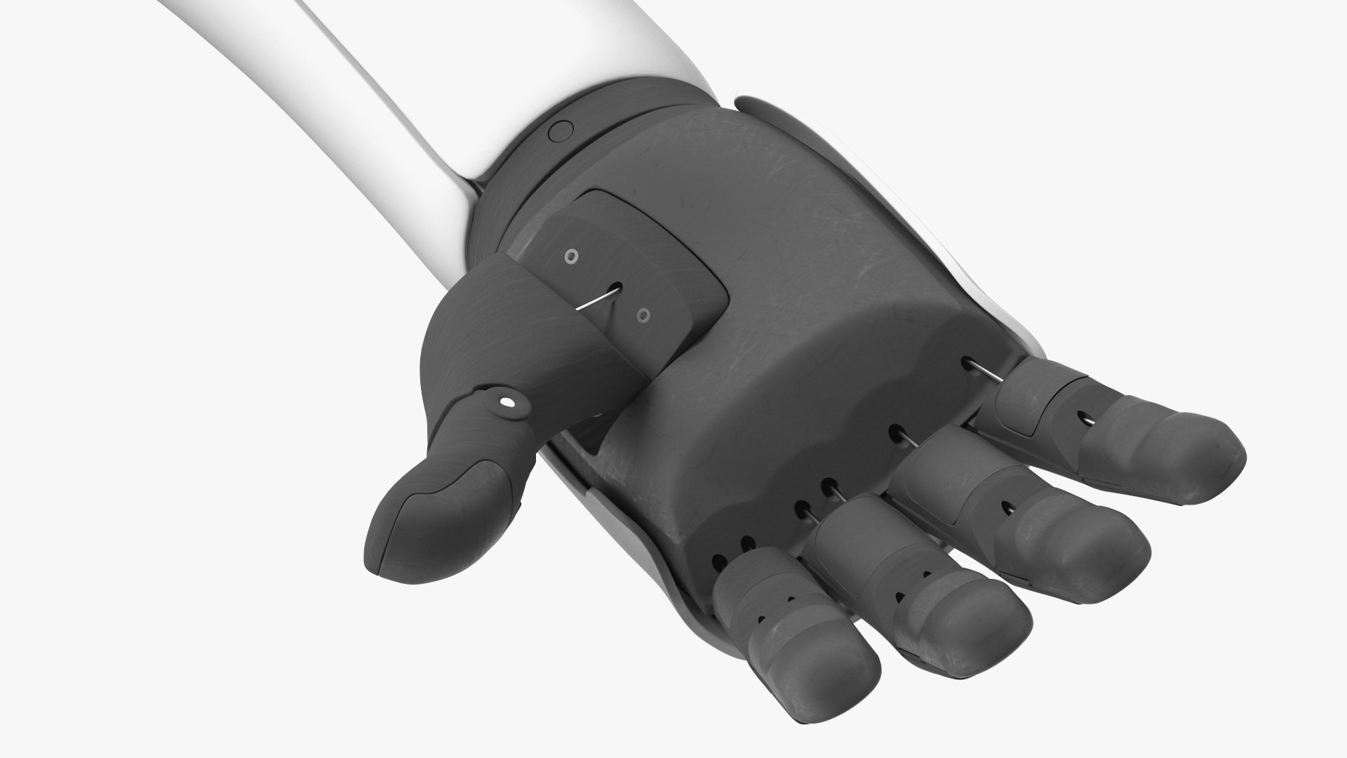 Young Woman With Bionic Arms 3D - TurboSquid 2158697