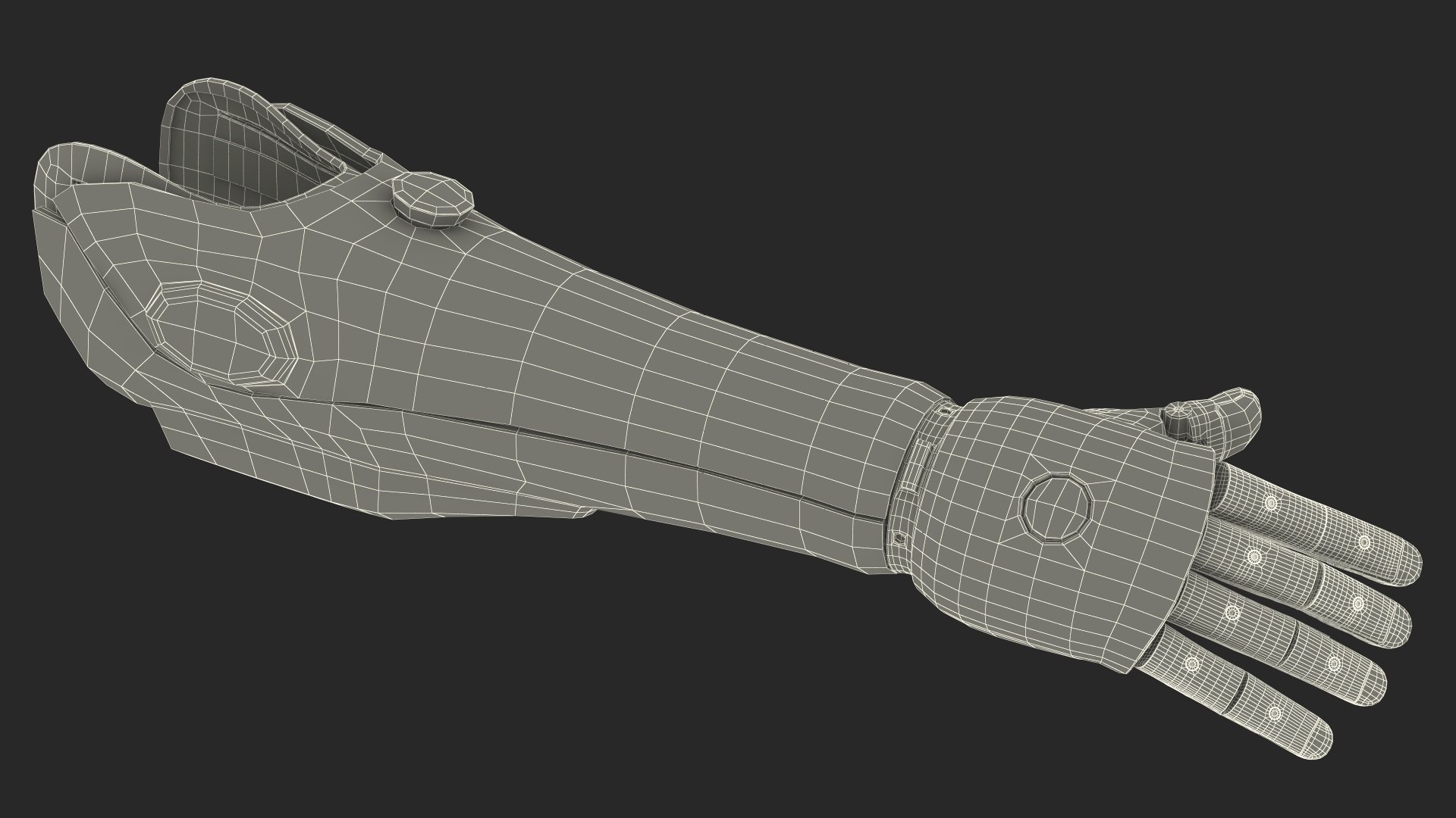 Young Woman With Bionic Arms 3D - TurboSquid 2158697