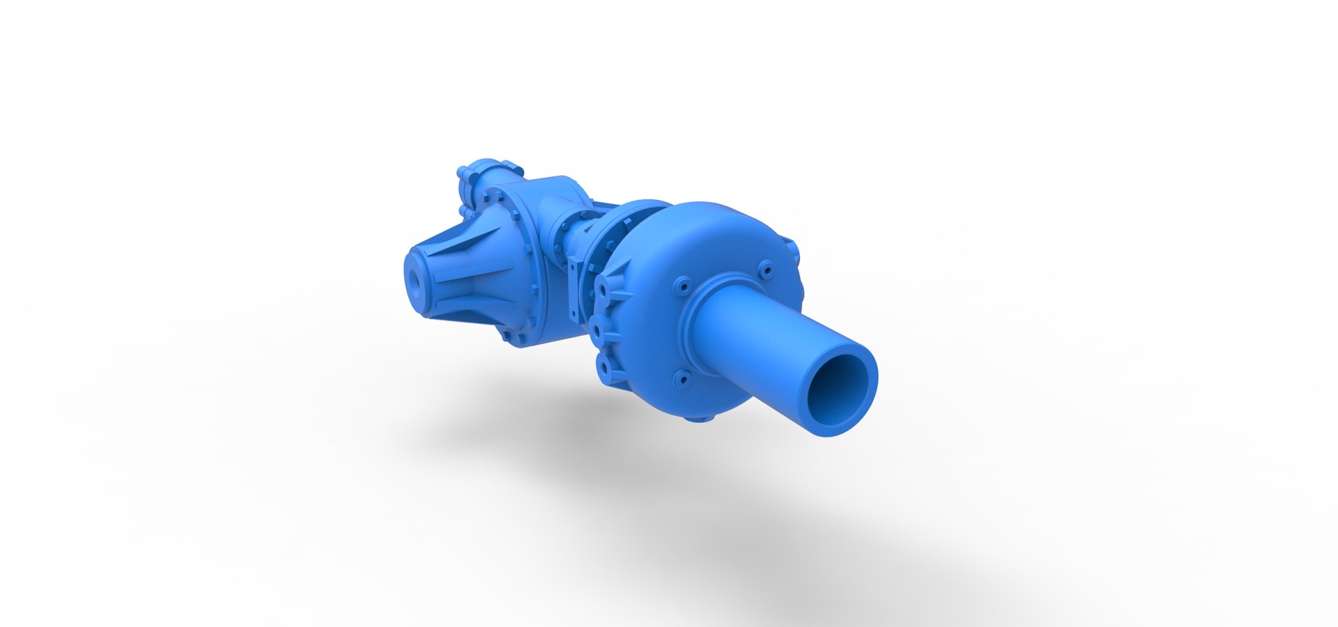 3D Diecast Turbo drag axle Scale 1 to 25 - TurboSquid 2133021