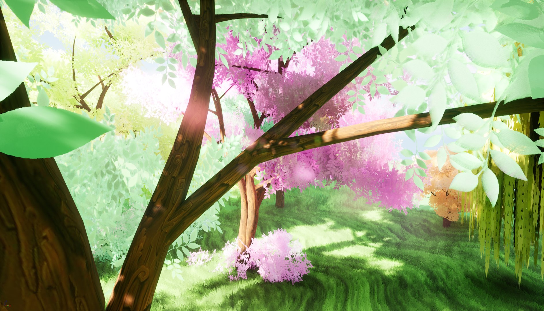 Stylized Peaceful Colorful Forest 3d Model 3D - TurboSquid 2124919