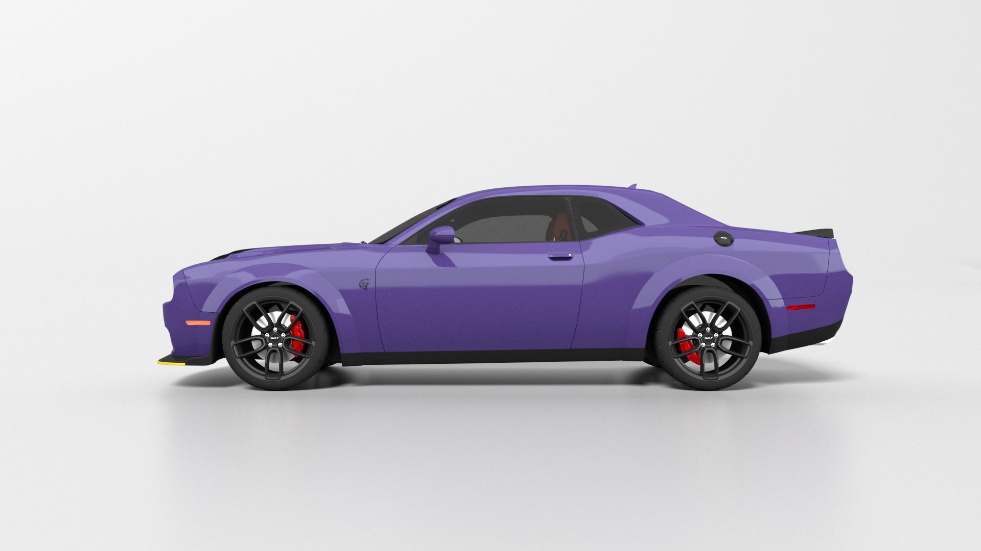 3D Dodge Challenger SRT Hellcat Model - TurboSquid 2318884