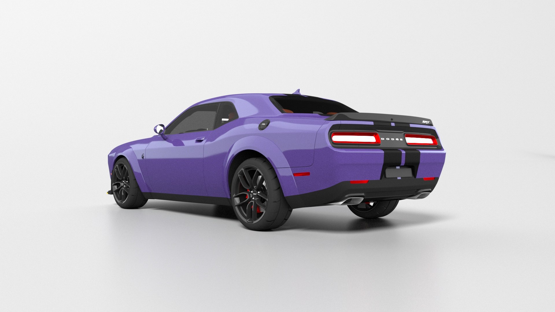 3D Dodge Challenger SRT Hellcat Model - TurboSquid 2318884
