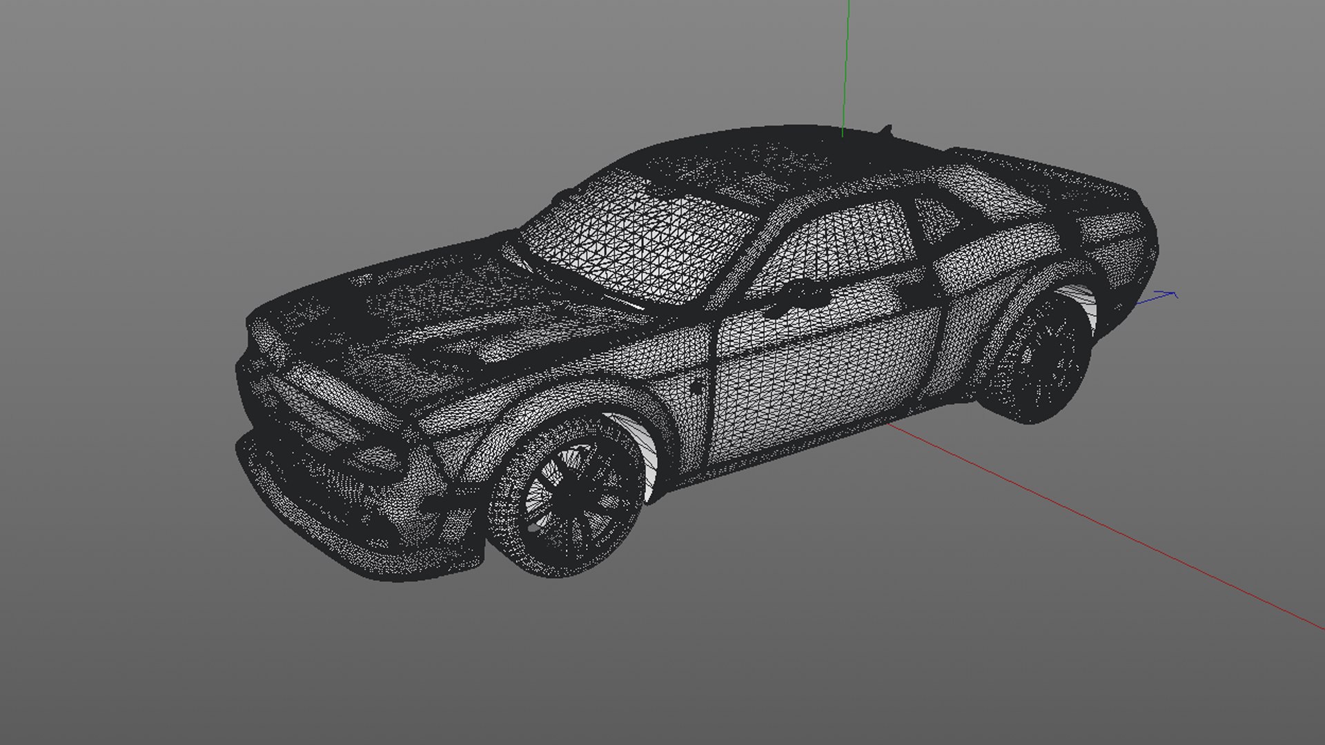 3D Dodge Challenger SRT Hellcat Model - TurboSquid 2318884