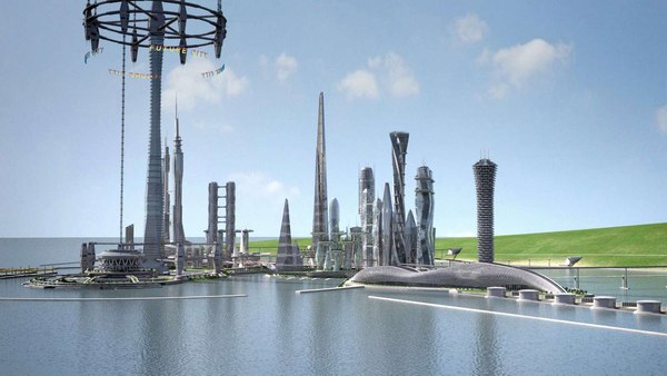 3D future city earth - TurboSquid 1299039