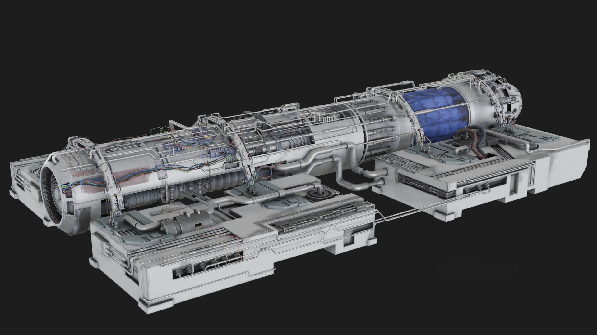 3D Model Jet Engine - TurboSquid 2324705