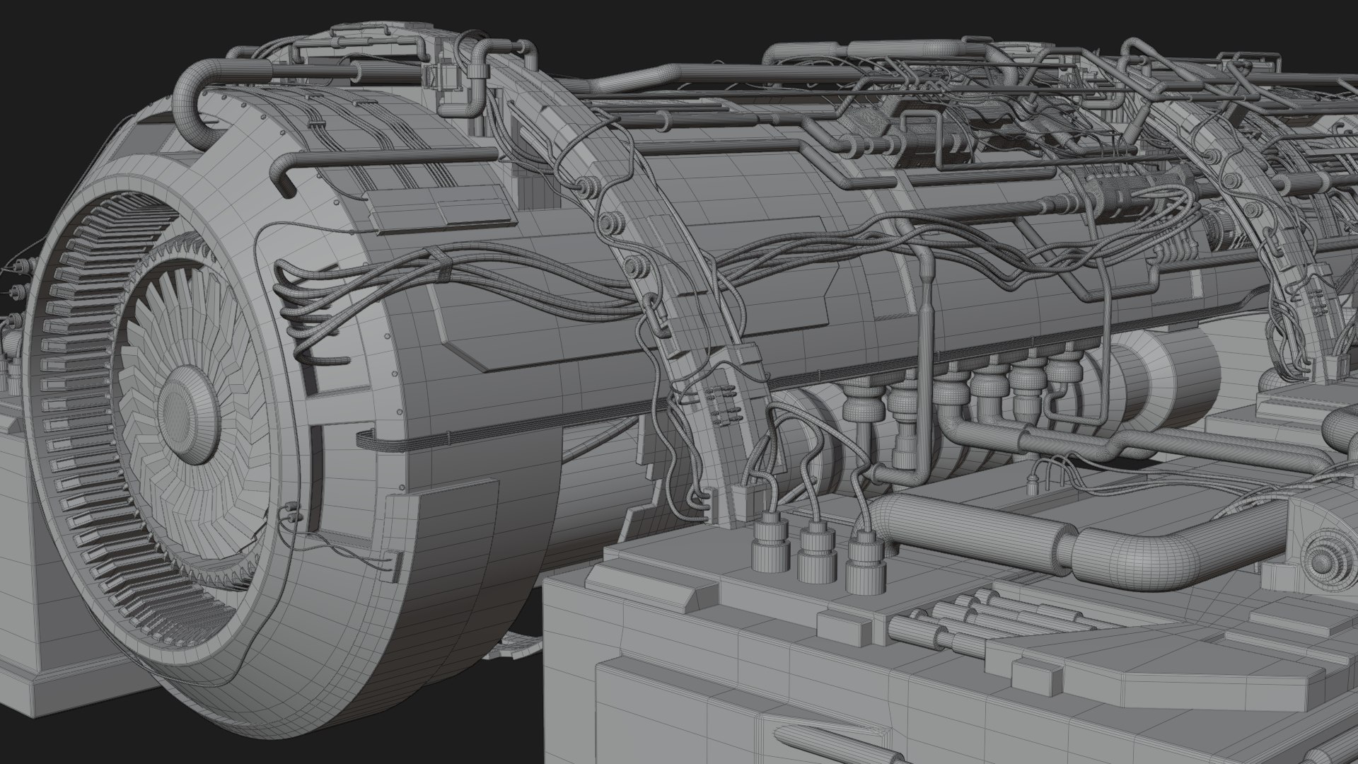 3D Model Jet Engine - TurboSquid 2324705