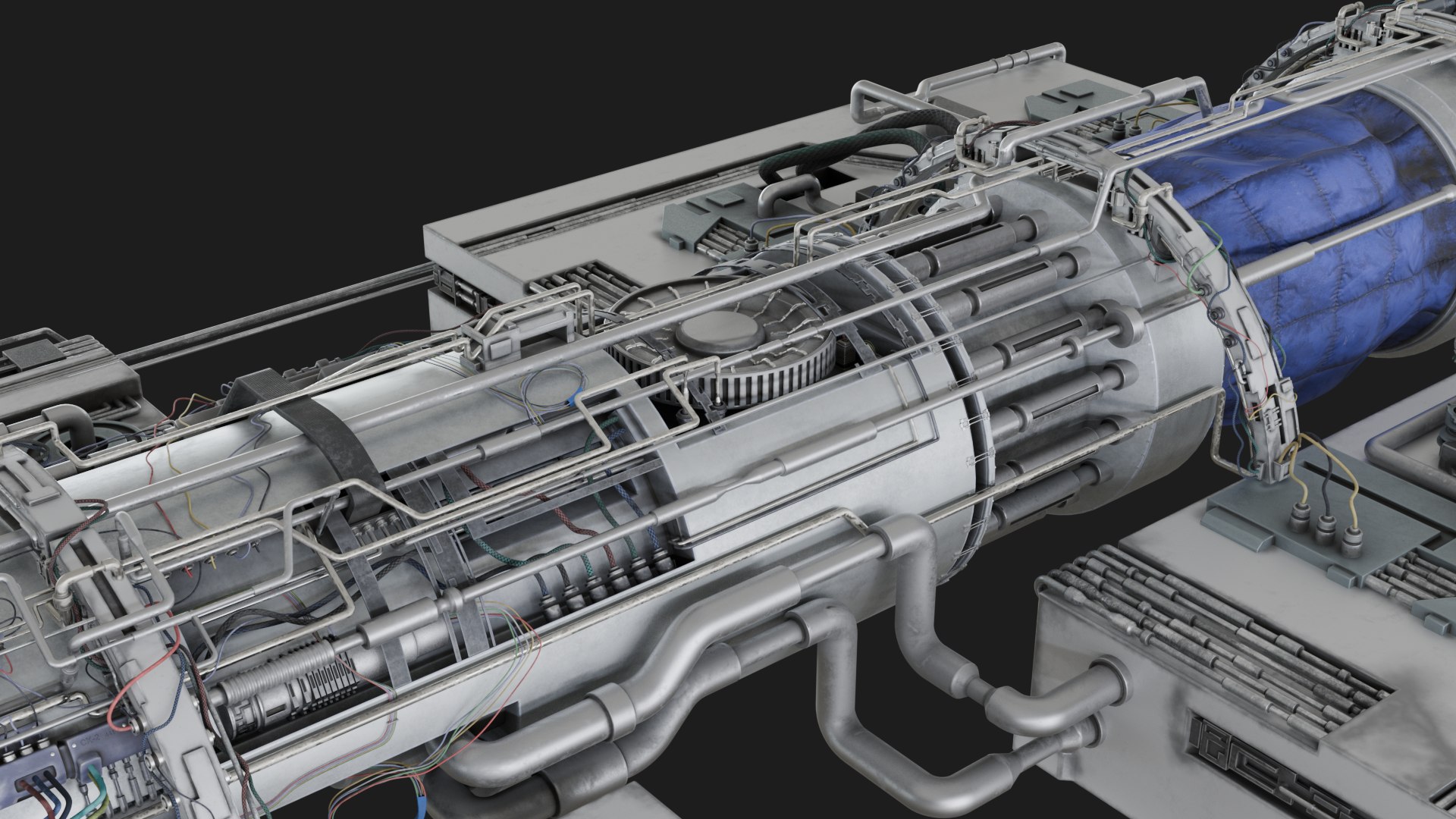 3D Model Jet Engine - TurboSquid 2324705