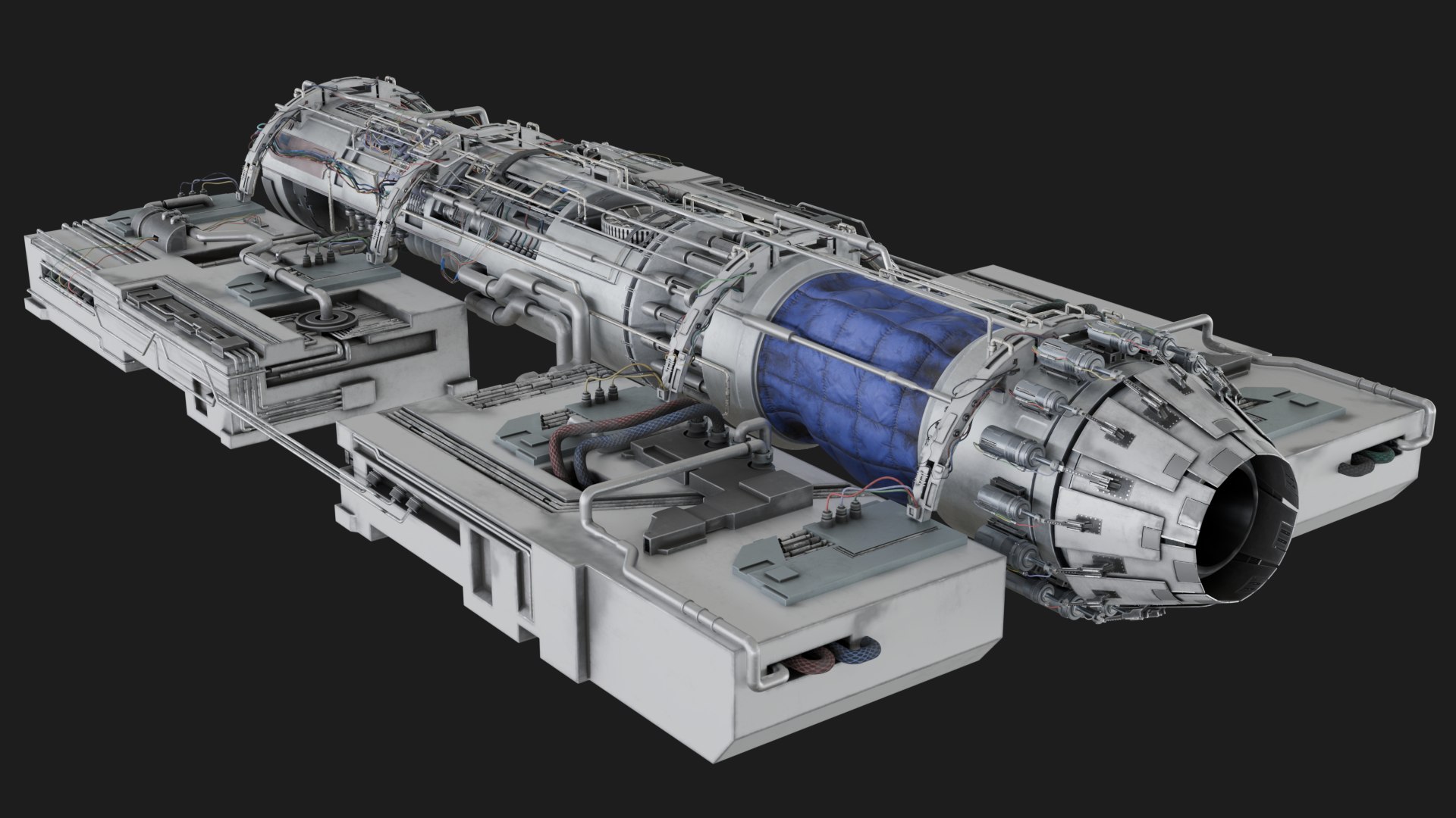 3D Model Jet Engine - TurboSquid 2324705