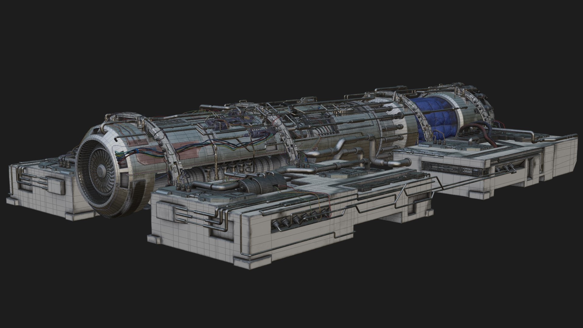 3D Model Jet Engine - TurboSquid 2324705