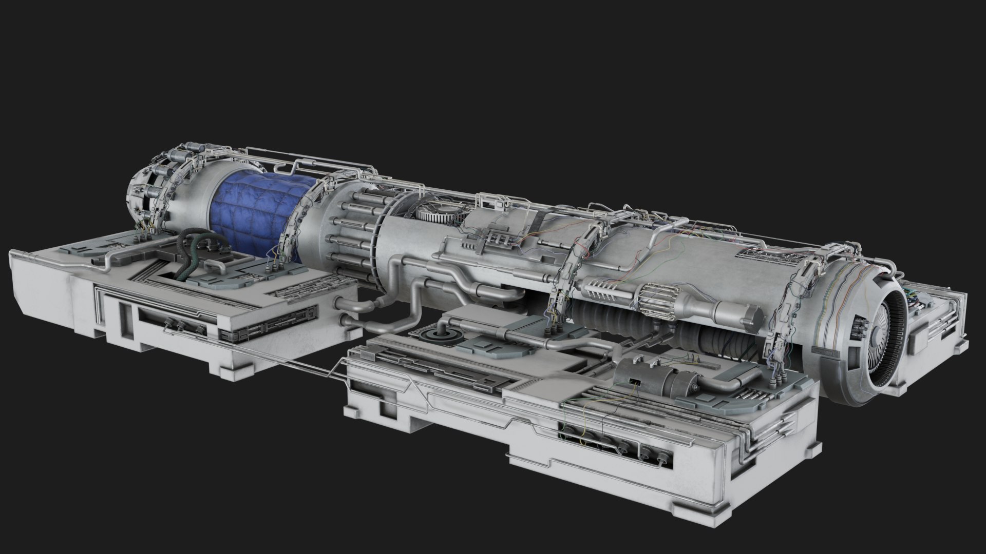 3D Model Jet Engine - TurboSquid 2324705