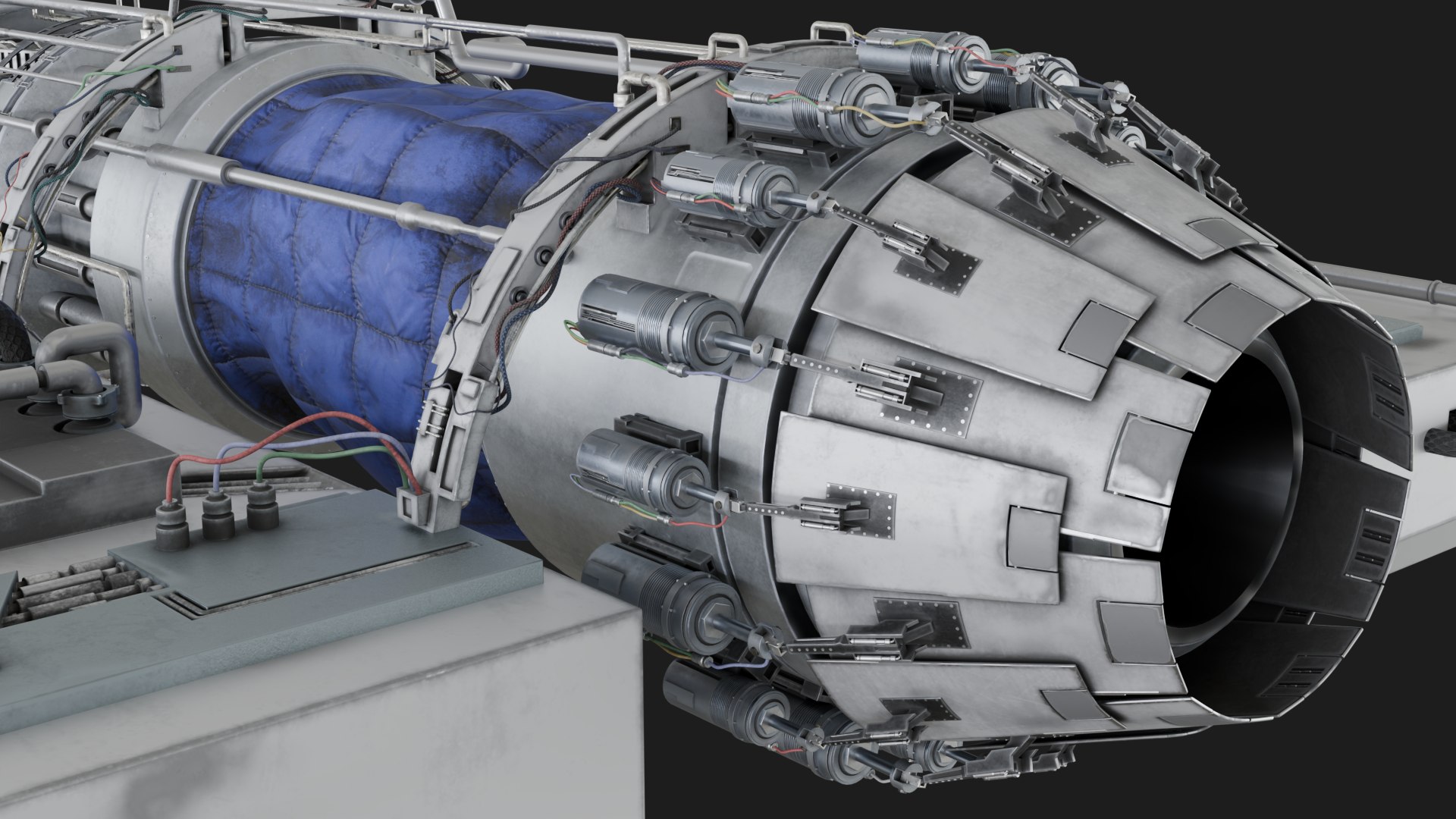 3D Model Jet Engine - TurboSquid 2324705