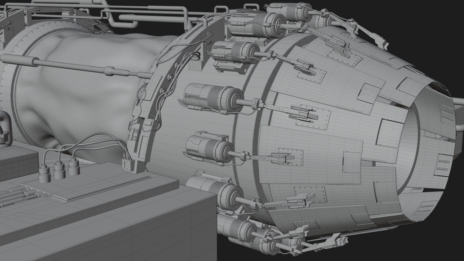3D Model Jet Engine - TurboSquid 2324705