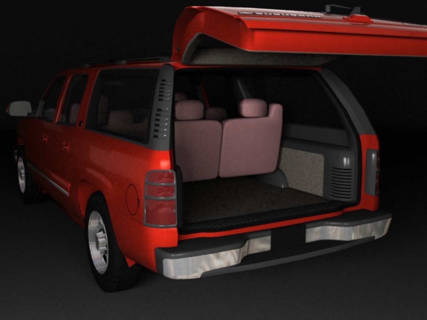 3ds Max Chevrolet Suburban