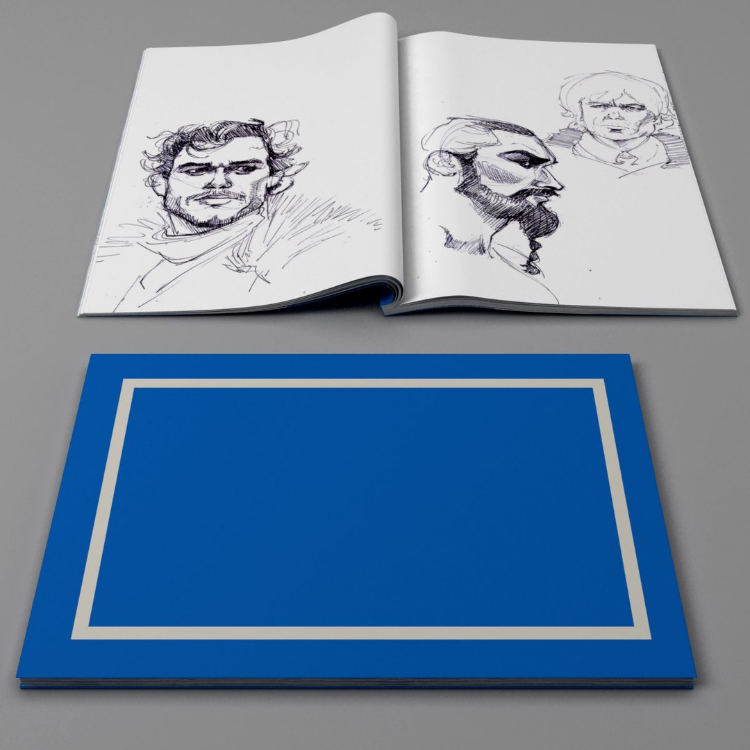 3ds max notebooks drawings