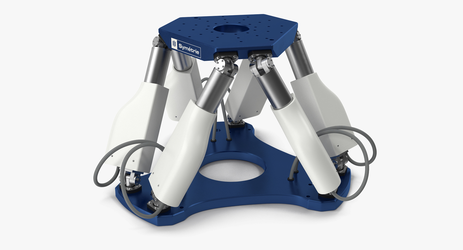 Hexapod Platform 3D Model - TurboSquid 1296426