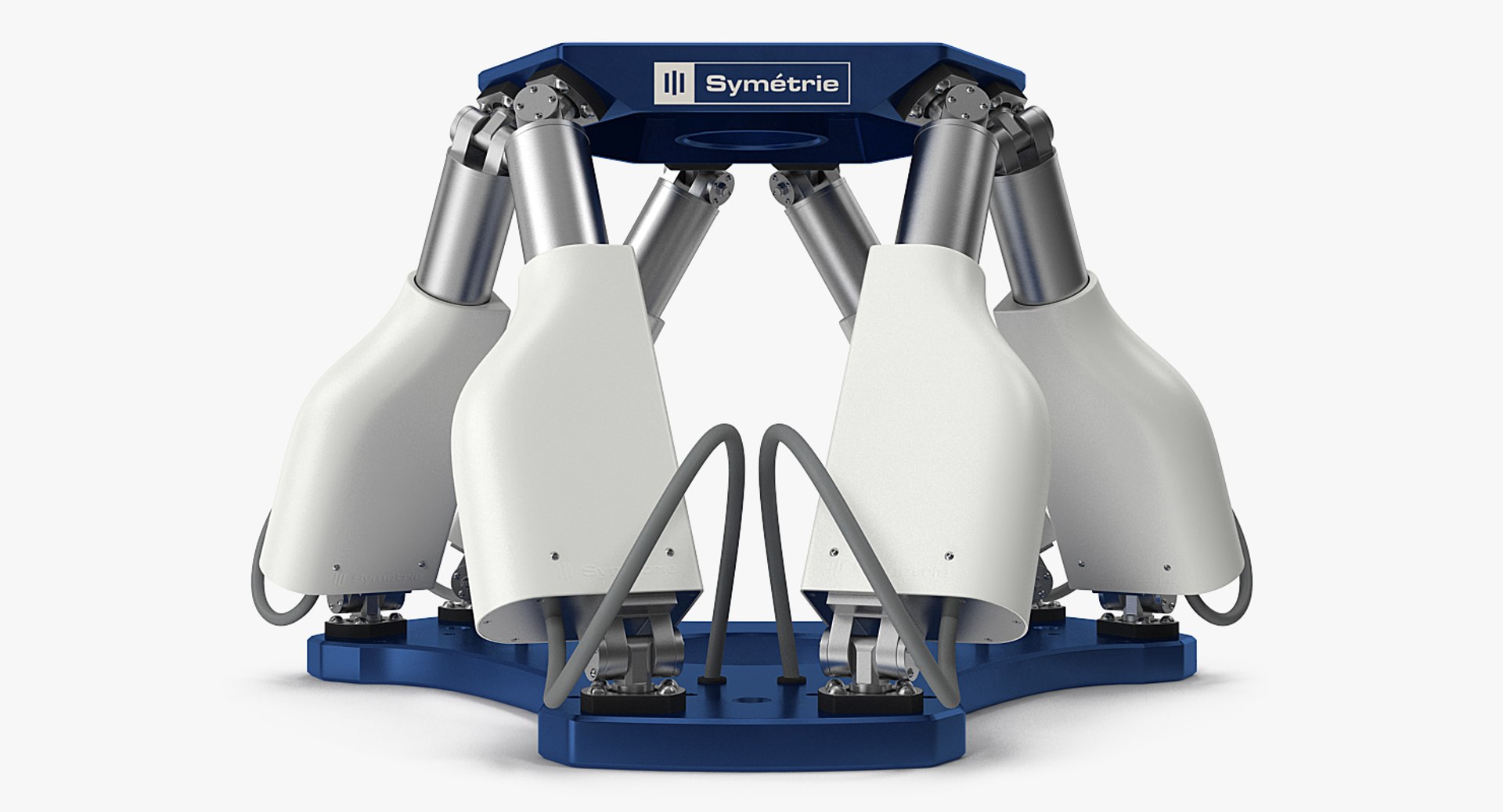 Hexapod Platform 3D Model - TurboSquid 1296426