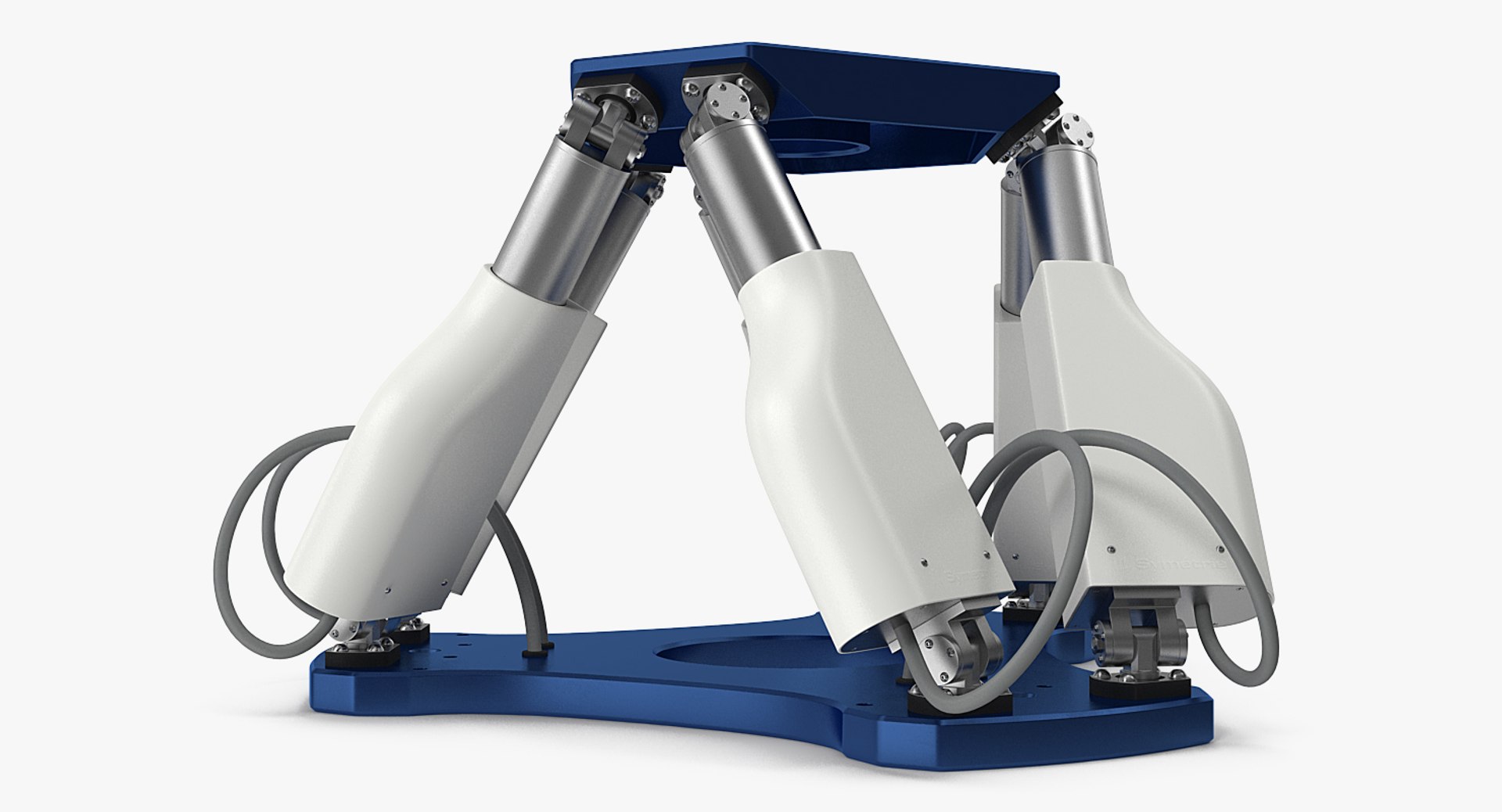 Hexapod Platform 3D Model - TurboSquid 1296426