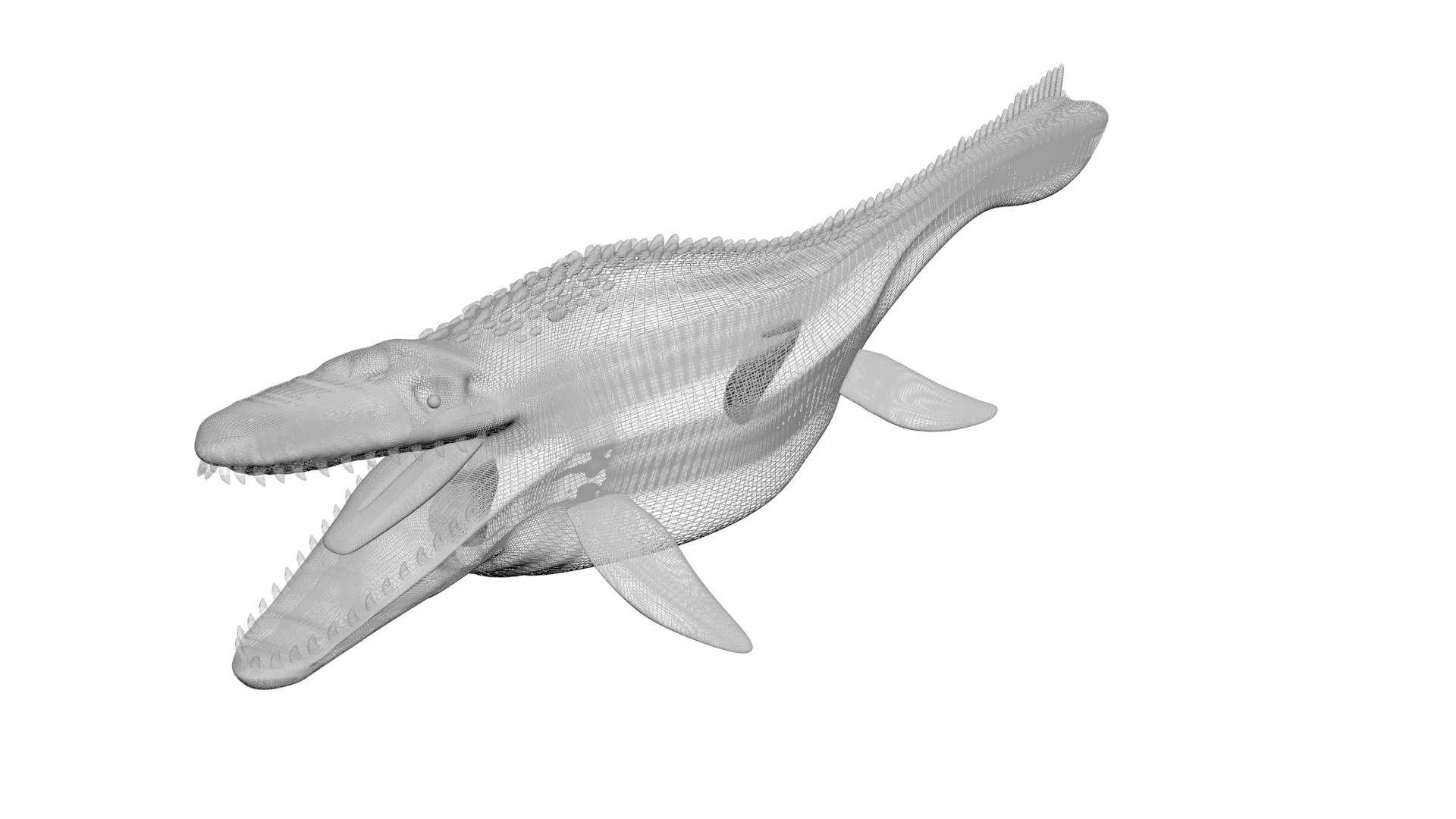 Mosasaurus 3D model - TurboSquid 1925085
