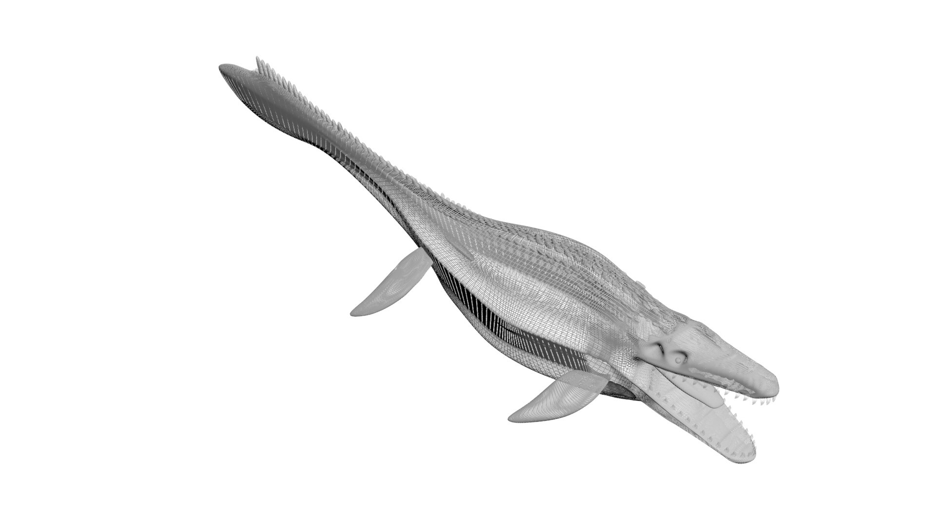 Mosasaurus 3D model - TurboSquid 1925085