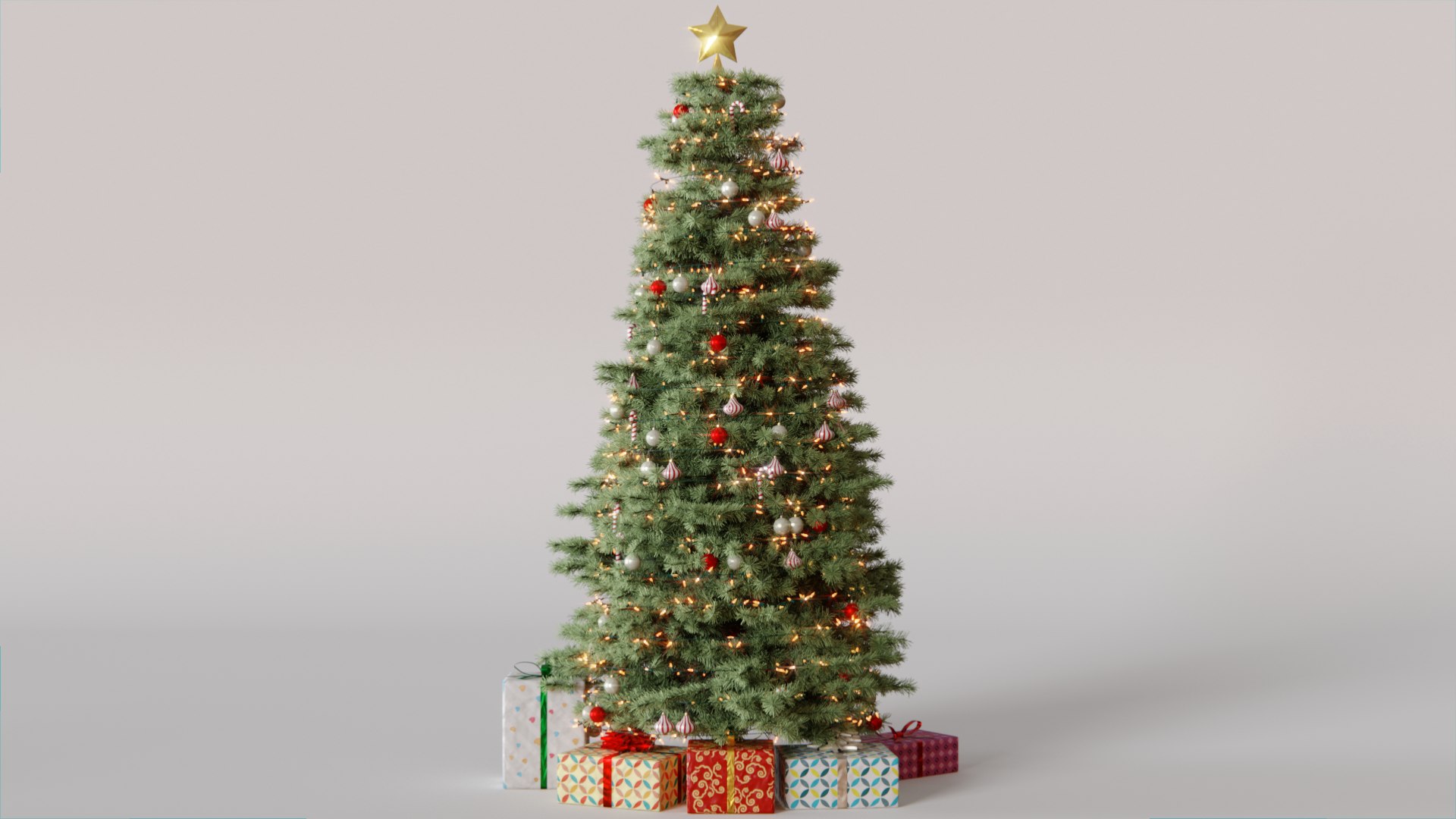 Christmas Tree 3d Model 3D Model - TurboSquid 1990757