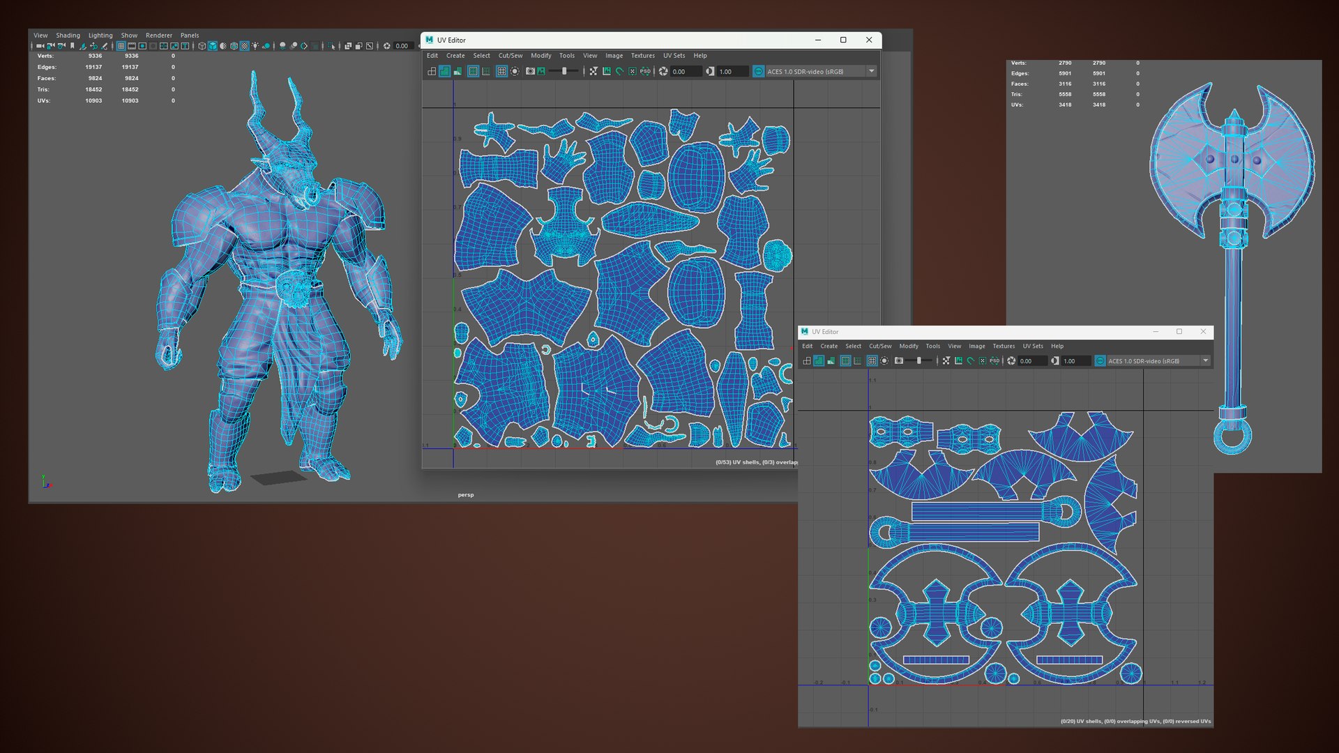 Minotaur Low Poly 3D Character Rigged Animation PBR Stylized 3D - TurboSquid 2101656